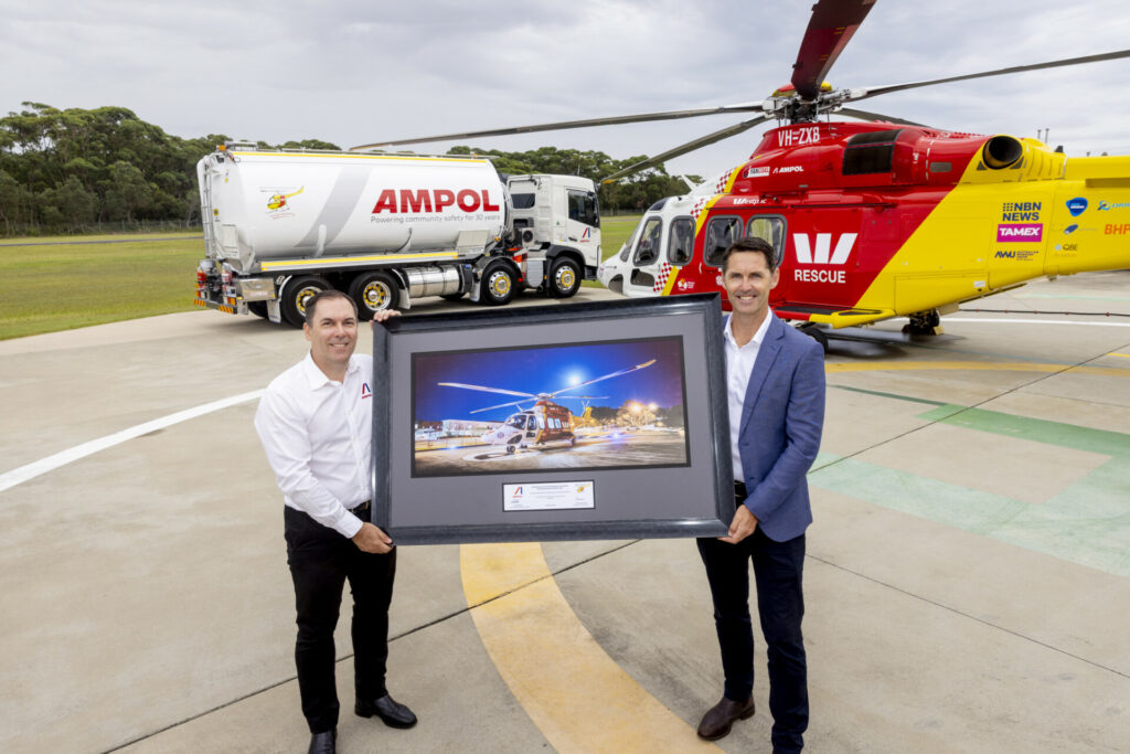 Ampol Continues Powering Rescue Services - Westpac Rescue Helicopter ...